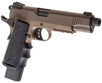 Army Armament M1911 Extended Full Metal GBB 6mm Desert (R32-1) - купить пневматический пистолет ...